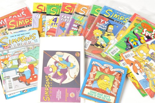 Lot 1008 - Simpsons Classics Magazines, and other