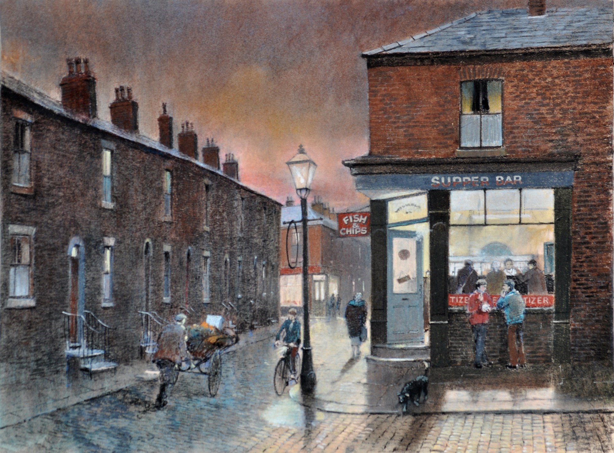 *Richard Flynn ''The Supper Bar'' signed - auctions & price archive