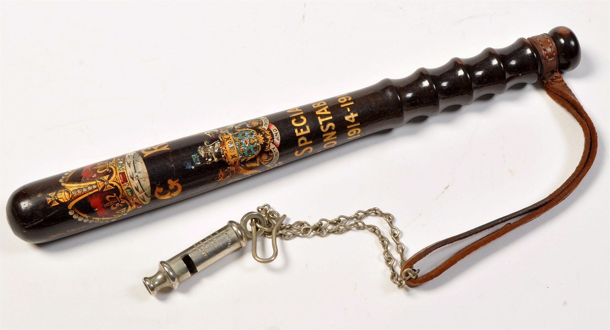 Lot 767 - A George V Special Constable's truncheon,