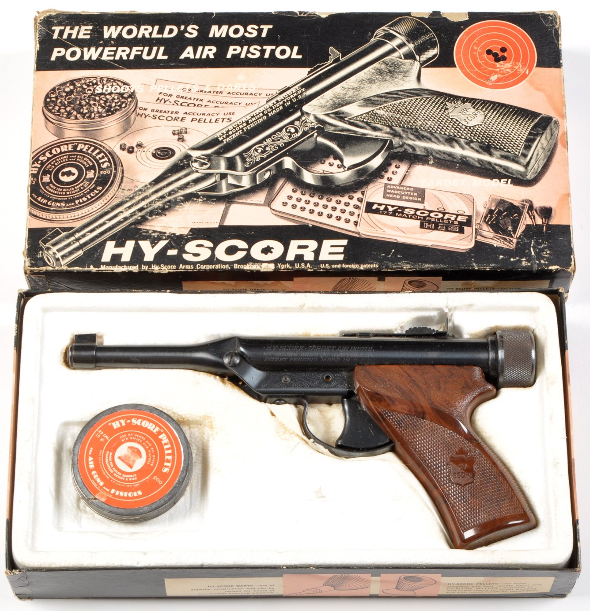 Lot 1078 - A Hy-Score Target 800B .22cal. air pistol,