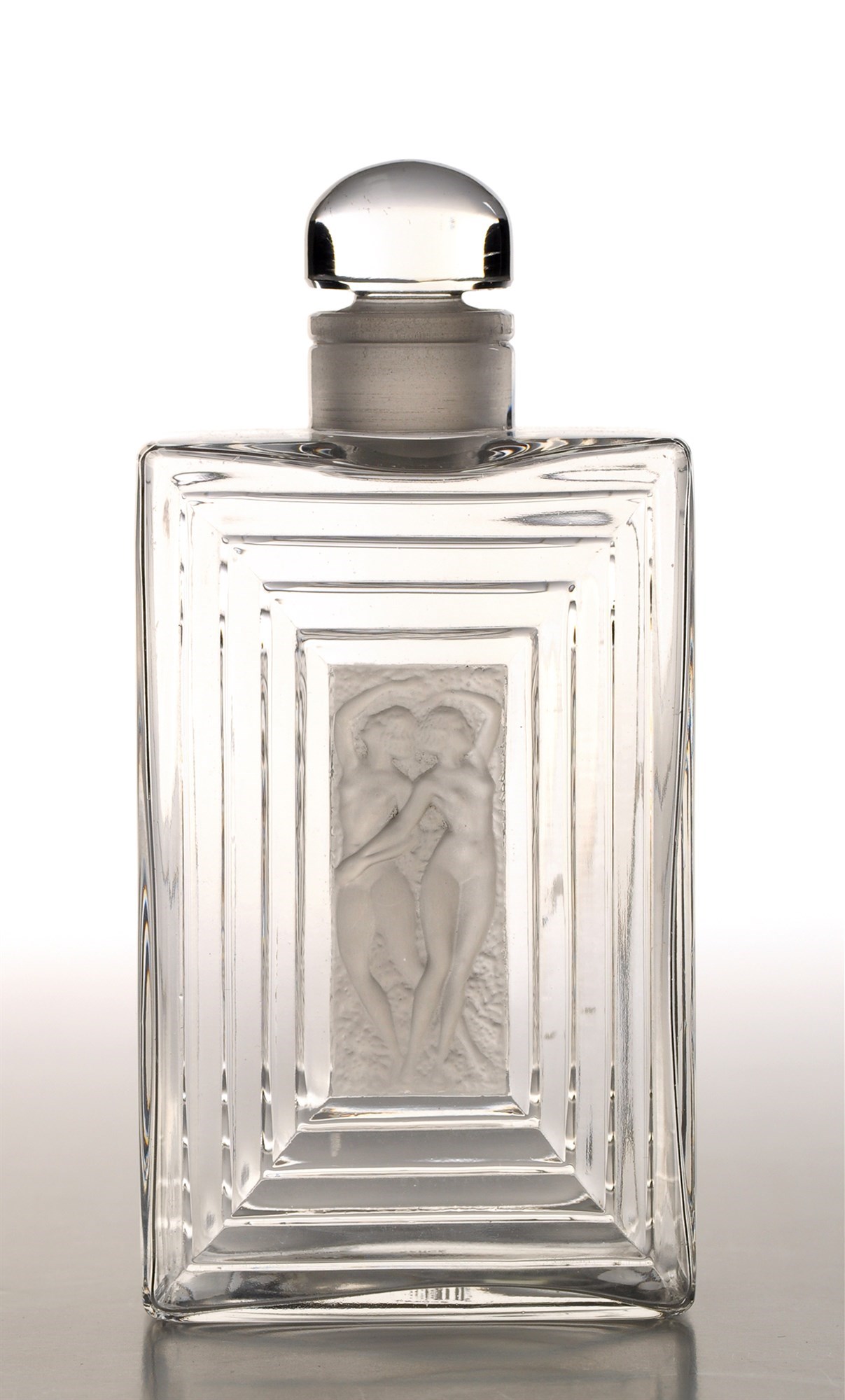 Lot 237 - ''Duncan'': a Lalique perfume flask, with