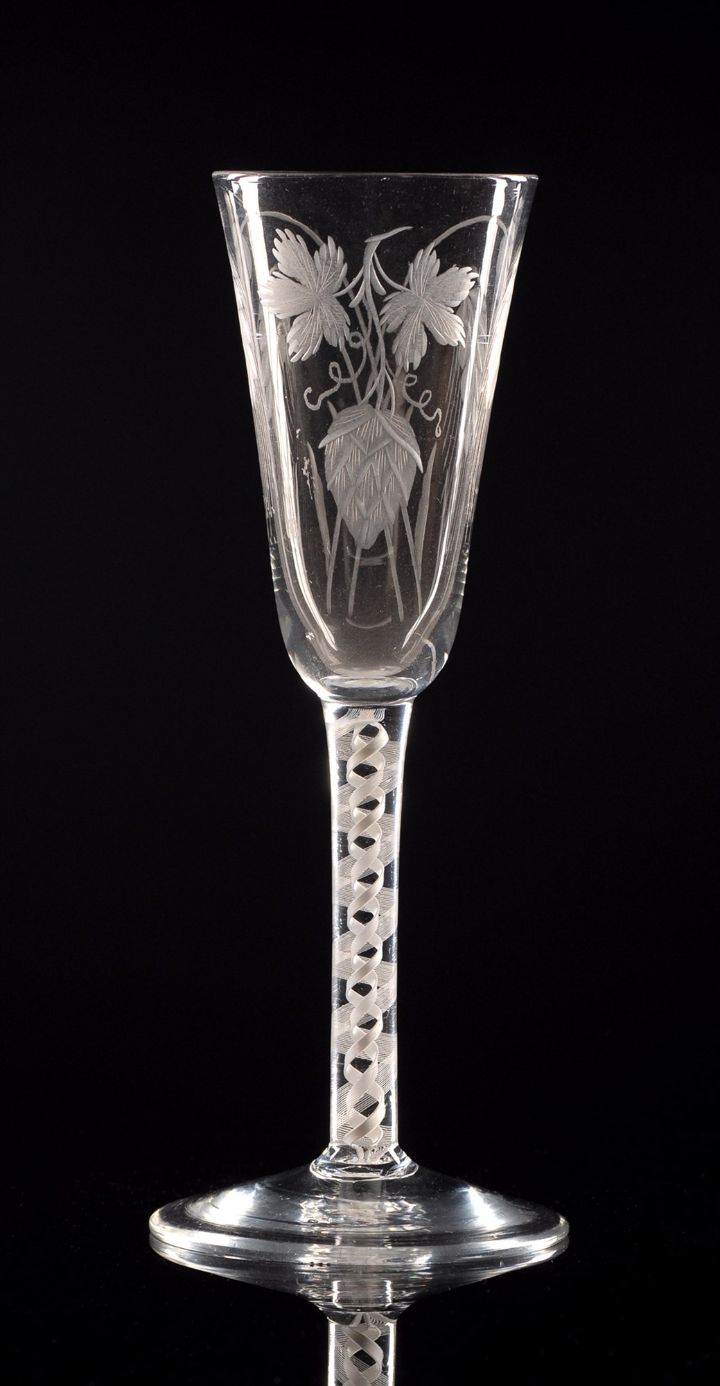 Lot 285 An 18th Century Ale Glass Circa 1770 The