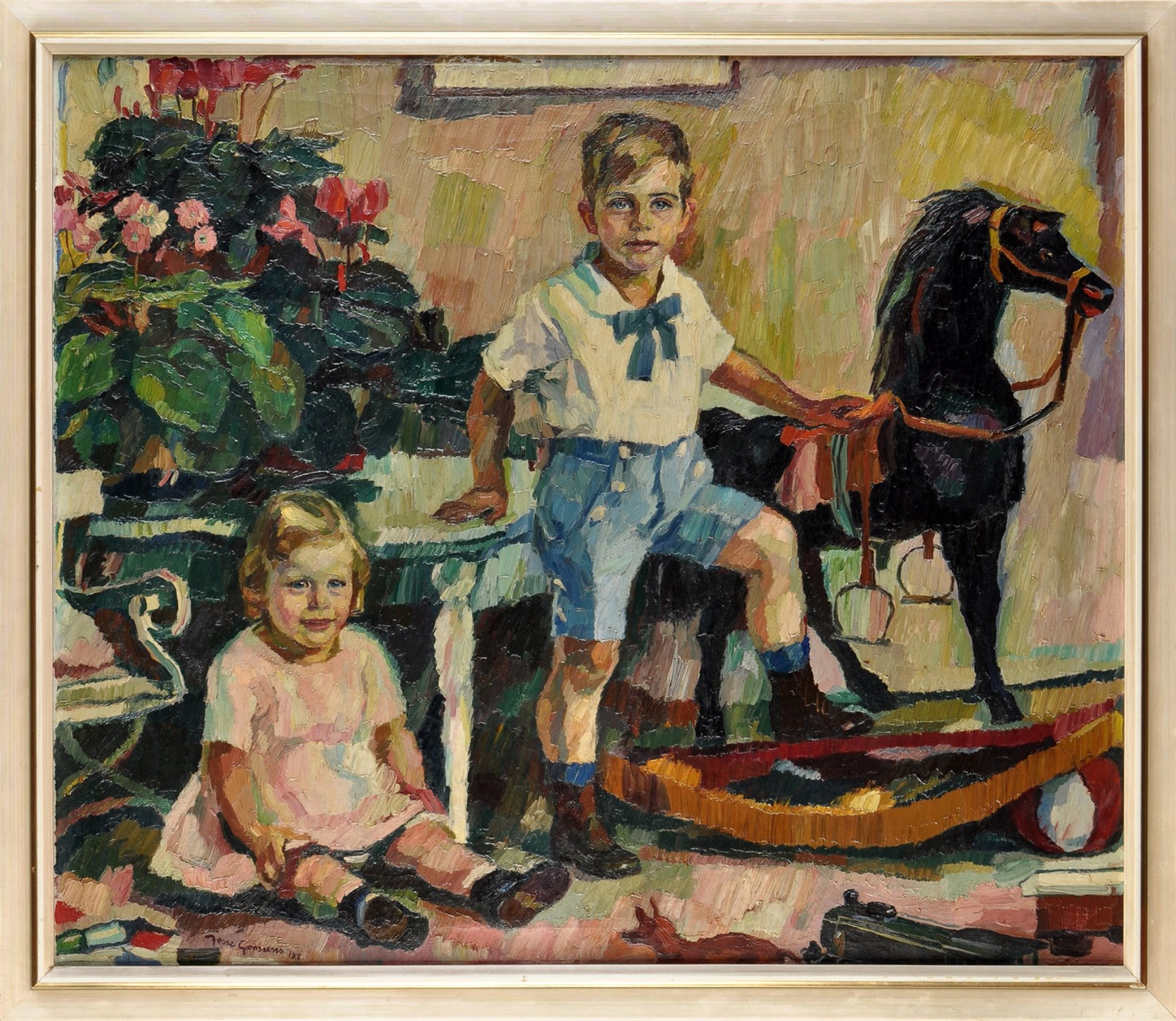 Josse Goosens A PORTRAIT OF ANNE-MARIE - auctions & price archive