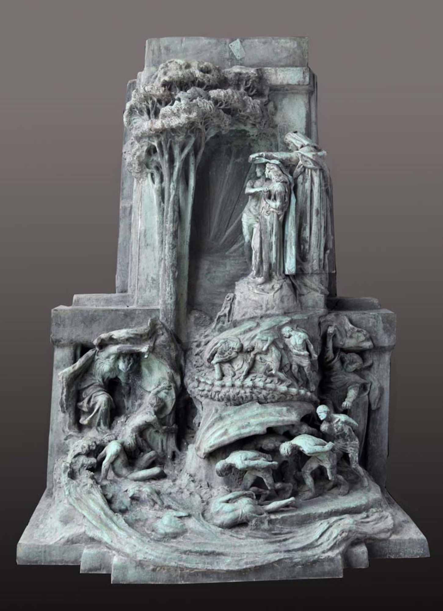 Lot 261 - Alexander Fisher (1864-1936) A monumental