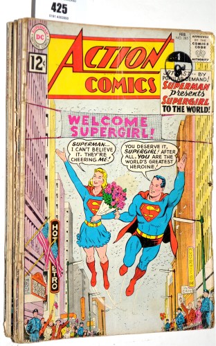 Lot 425 - Action Comics, No. 285; Superboy, No's. 89,