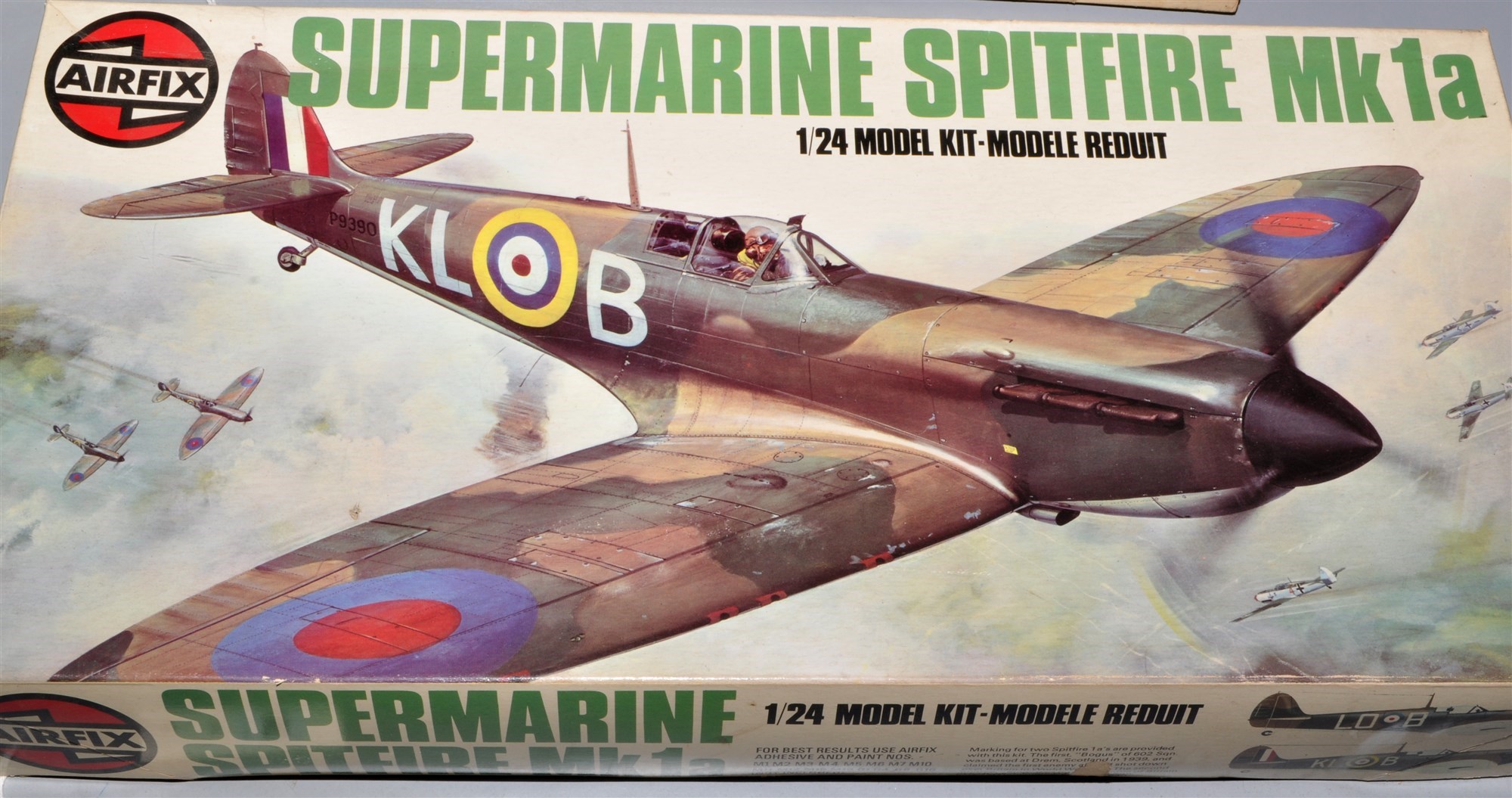 Lot 1007 - An Airfix 1/24 scale model kit, Supermarine