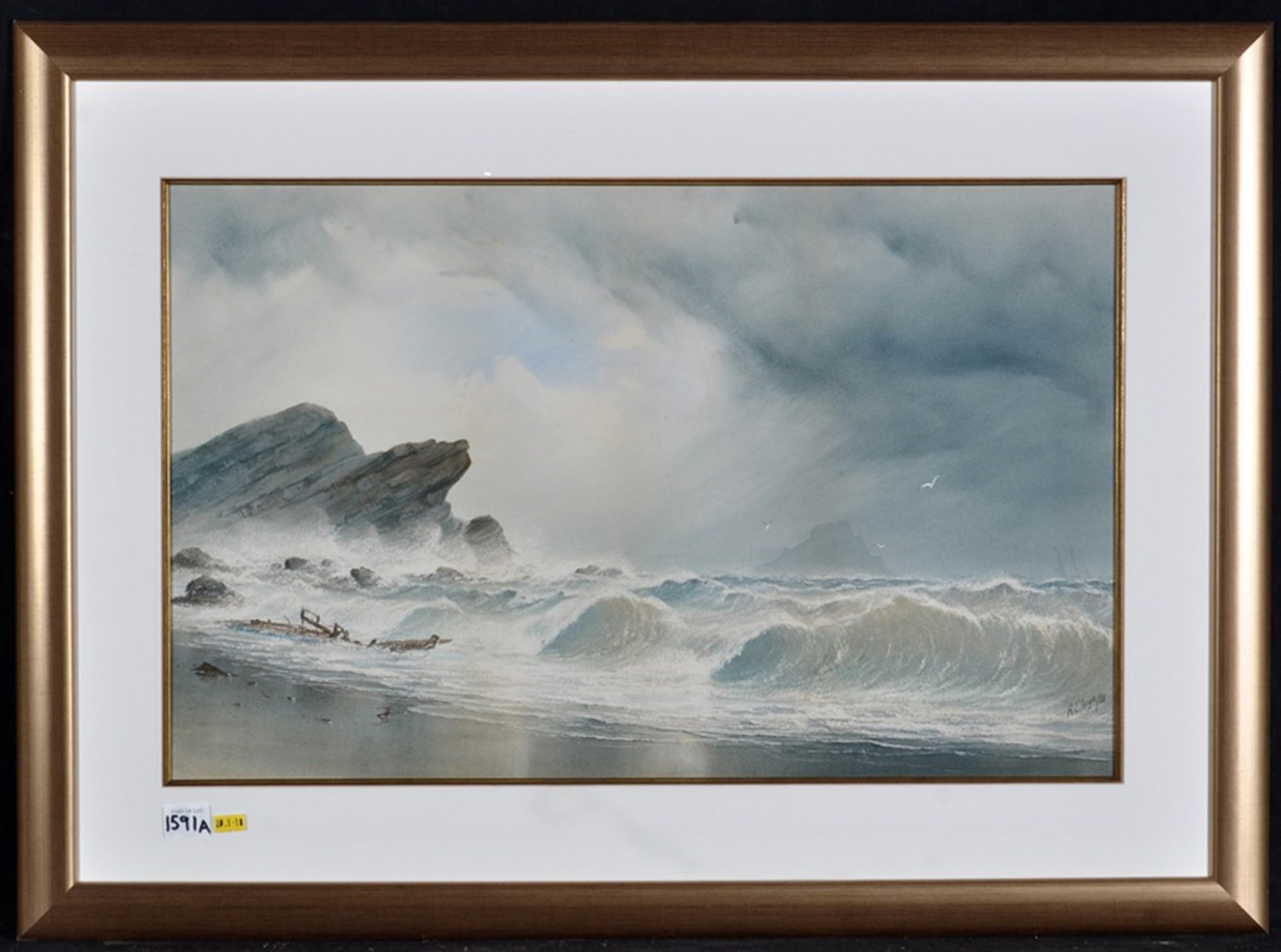 Lot 1591 - H*** E*** Tozer - a view on the West