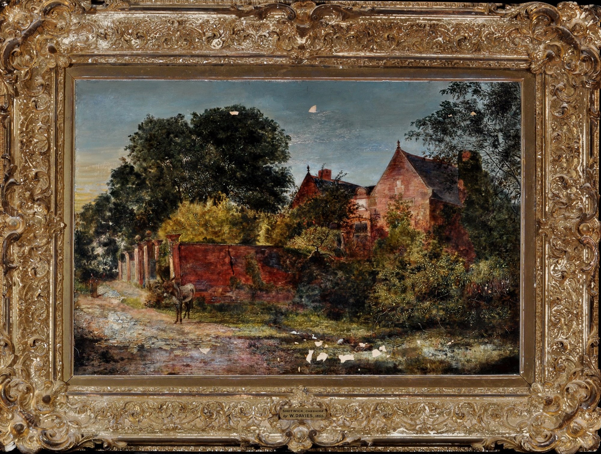 Lot 128 - Attributed to W*** Davis (19th Century) ''At