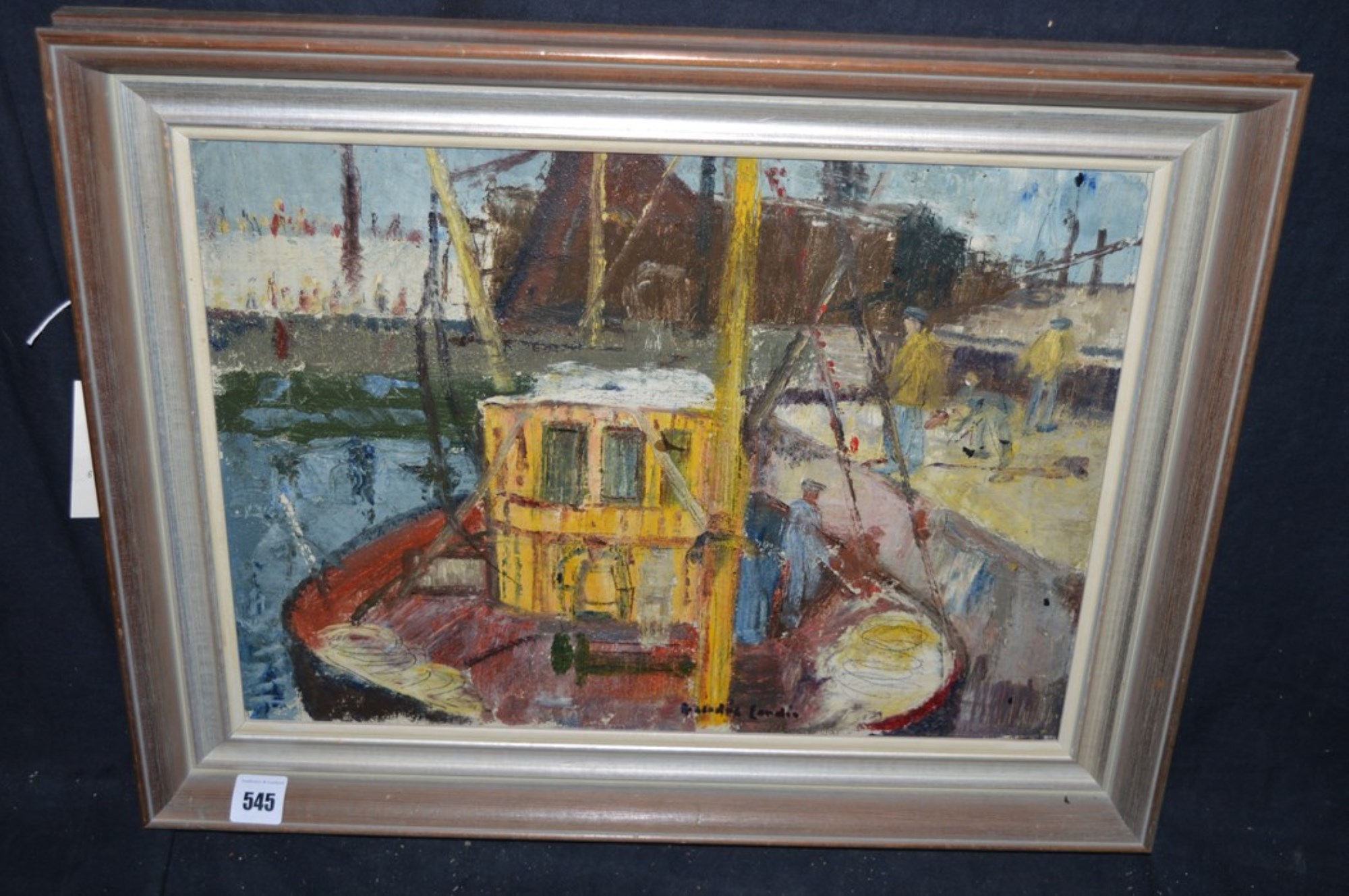 Lot 545 - An oil painting, by Robert Hardie Condie