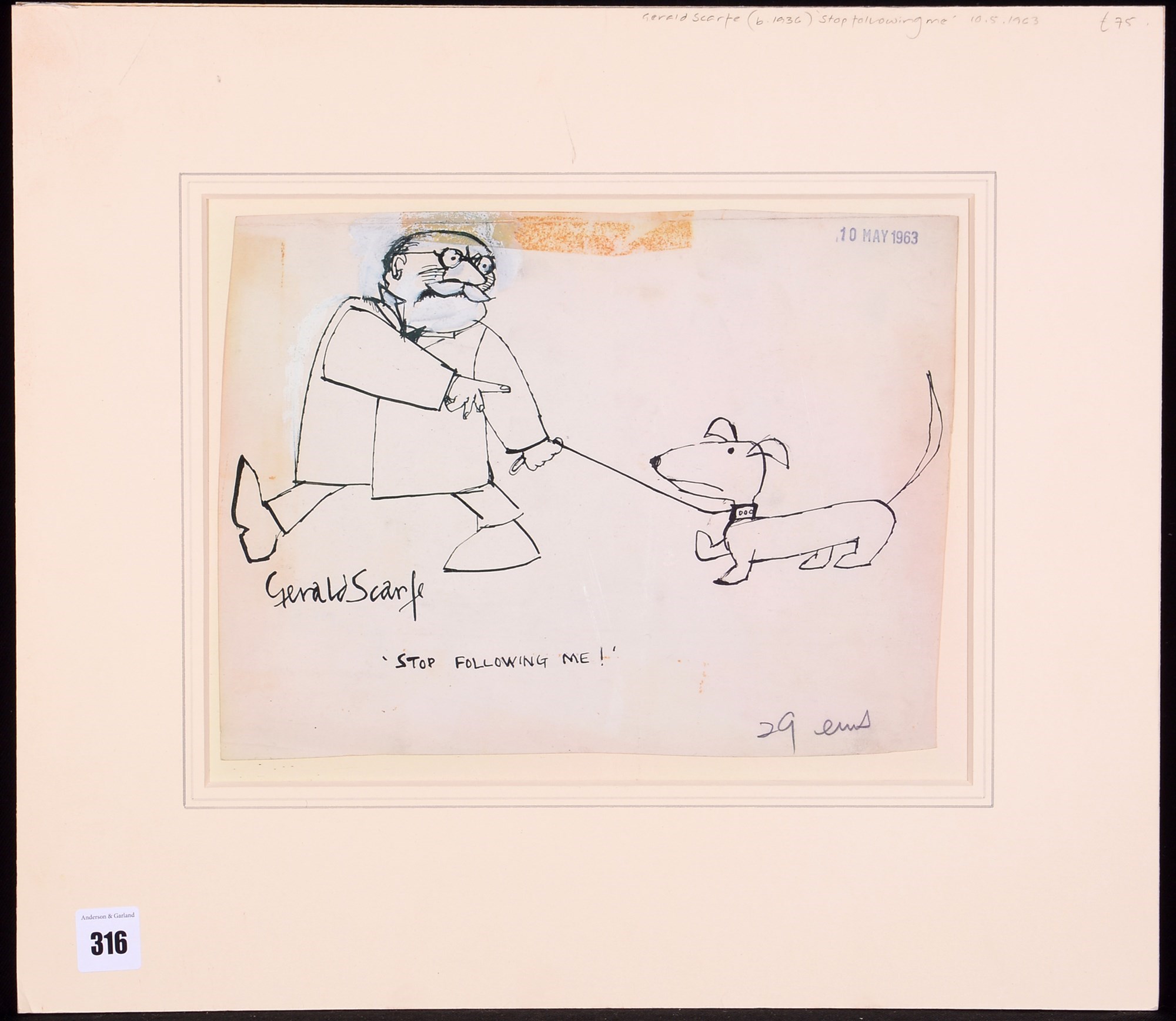 Auktion - The Harry Tuff Sale of Cartoons, Illustrations & Drawings am ...