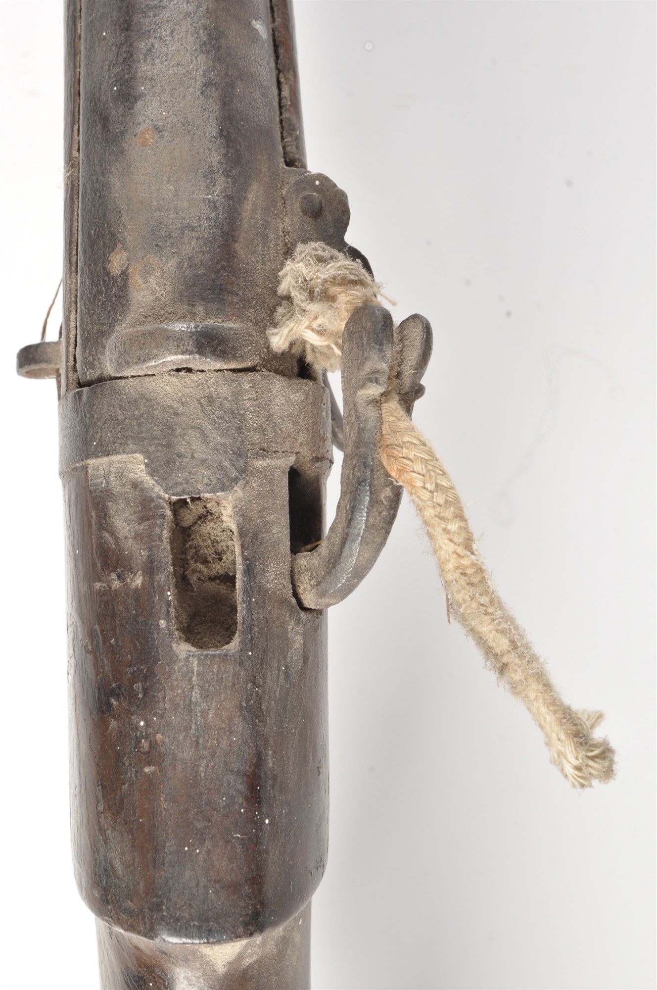 Lot 483 - A 19th Century Turkish matchlock jezail,