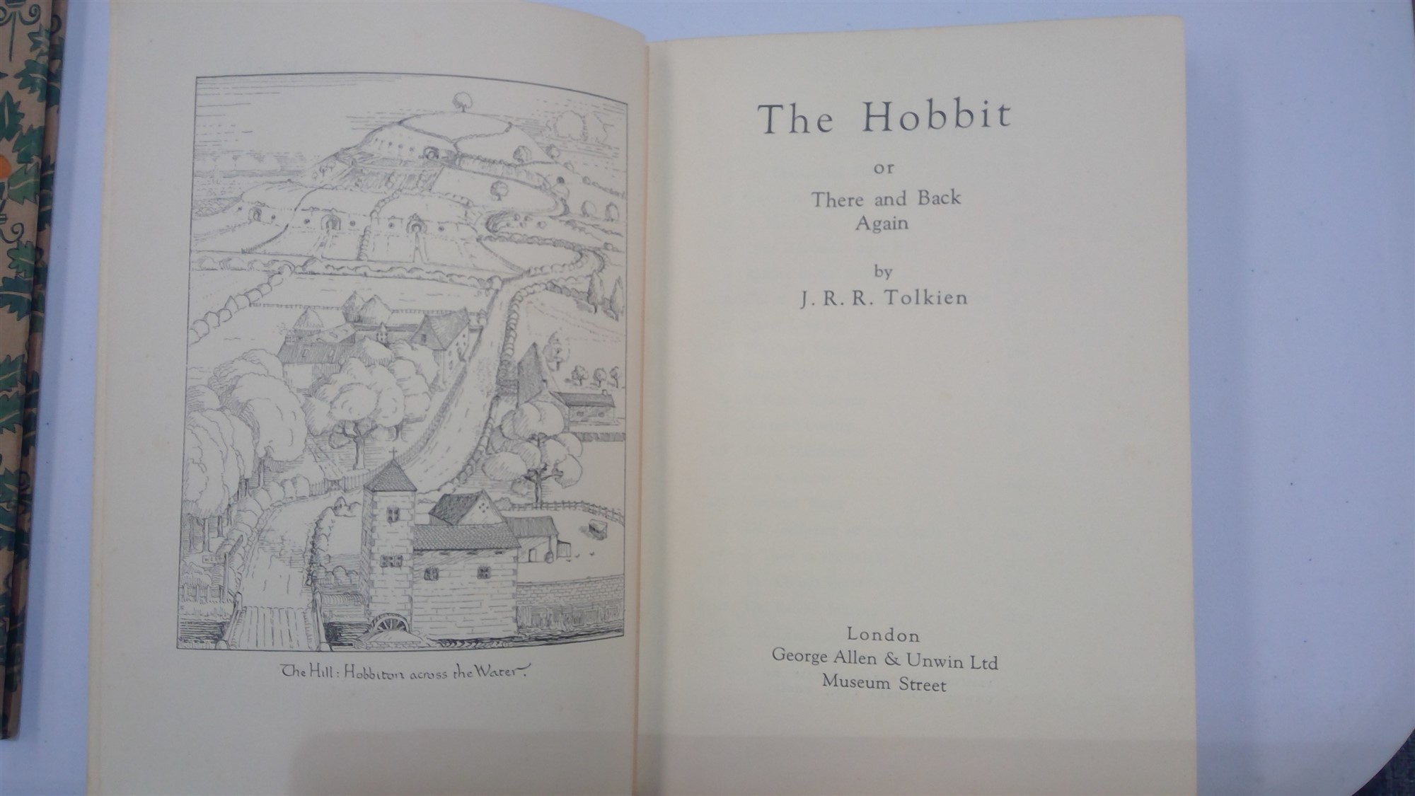 Lot 308 - Rare copy of The Hobbit - first edition.