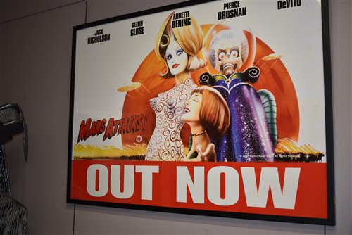 Lot 1771 - Mars Attacks quad poster