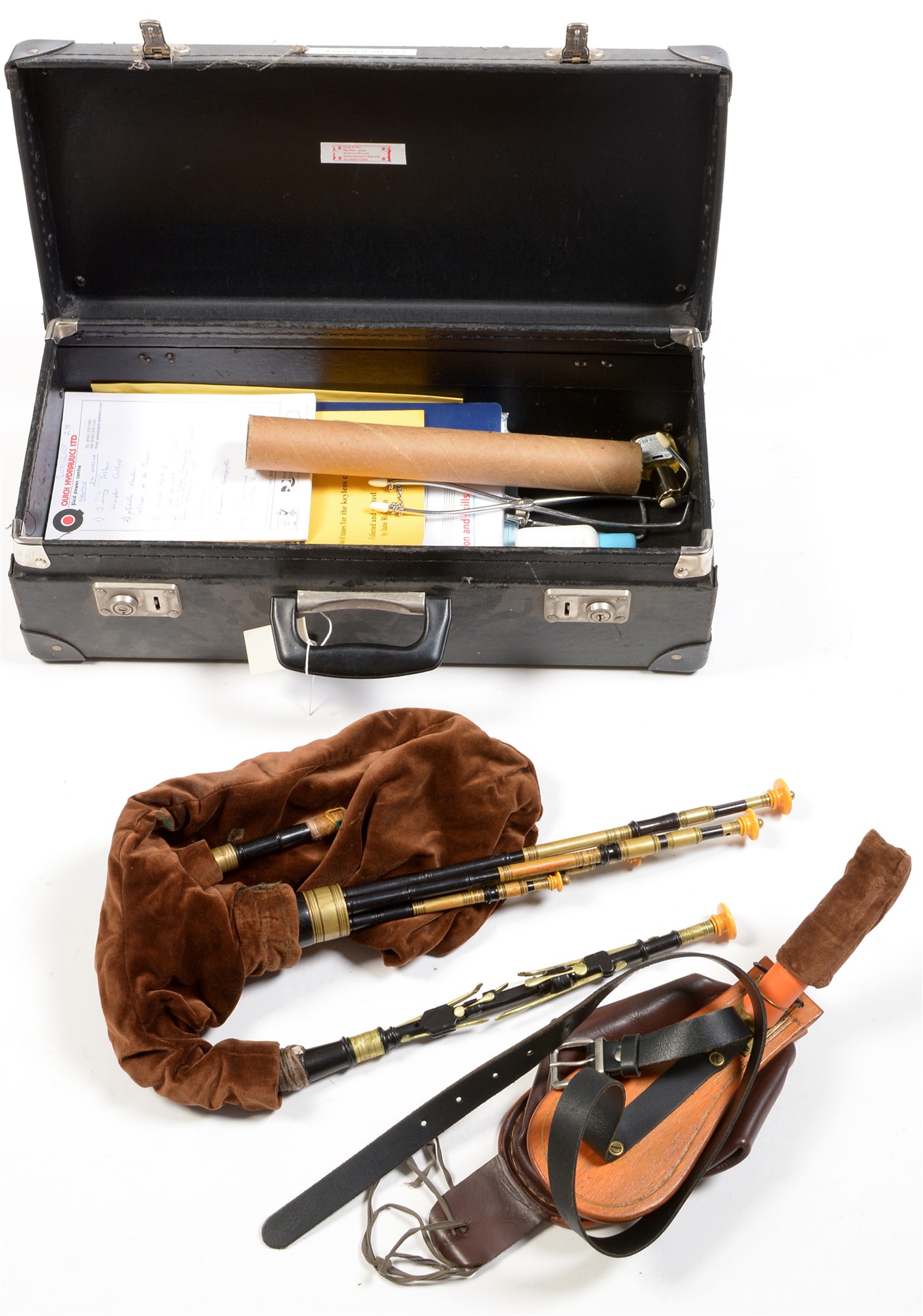 Lot 18 - David Burleigh Northumbrian pipes