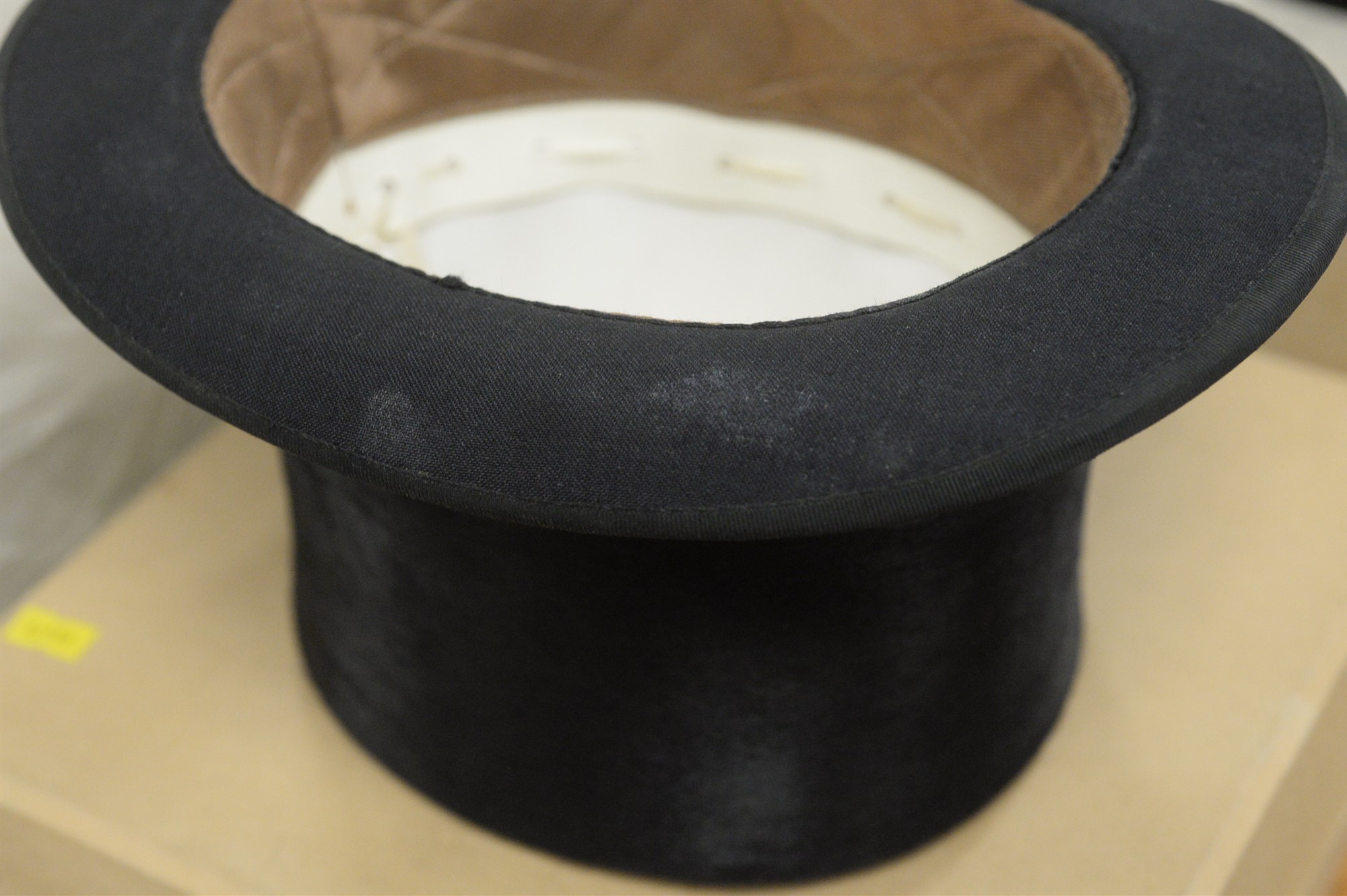 Lot 621 - Two top hats