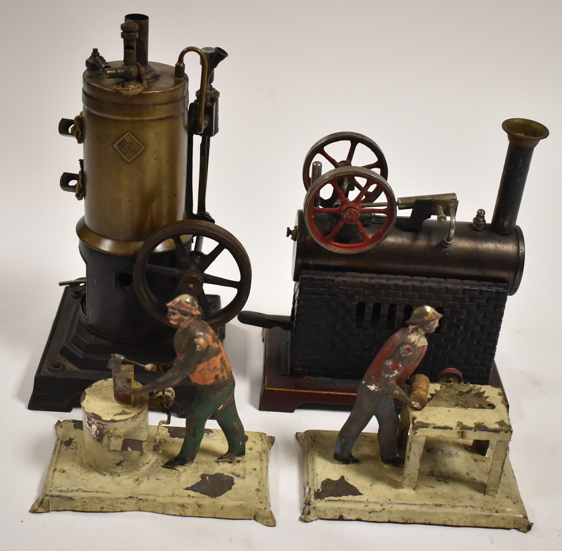 Lot 75 - Marklin and another steam engine and tinplate