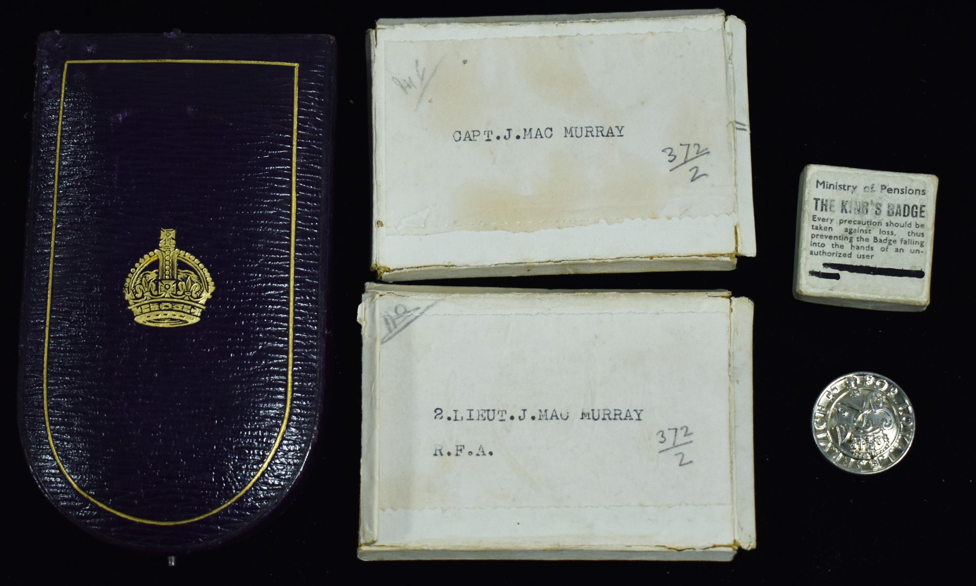 Lot 1546 - Military Cross group