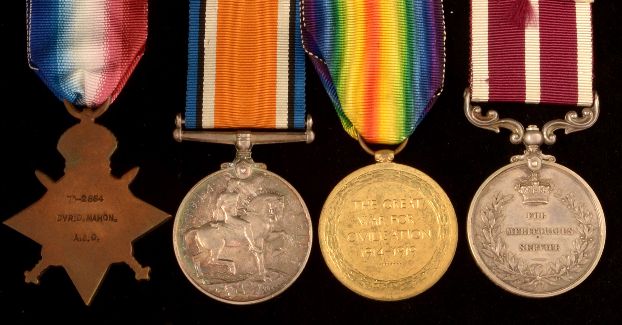 Lot 1735 - Army Meritorious Service medal group