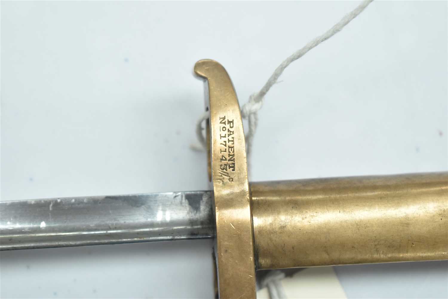 Lot 51 - Webley revolver bayonet