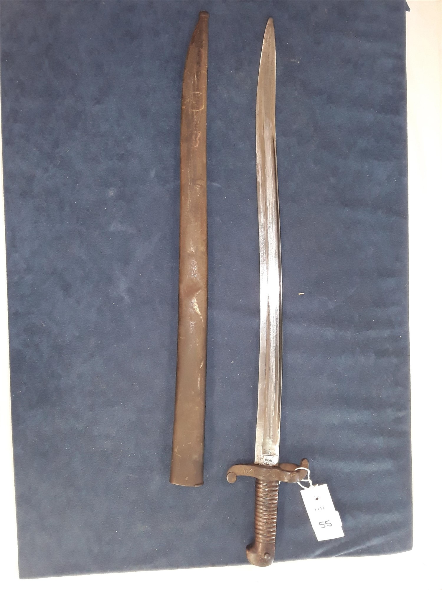 Lot 55 - Three 19th Century bayonets