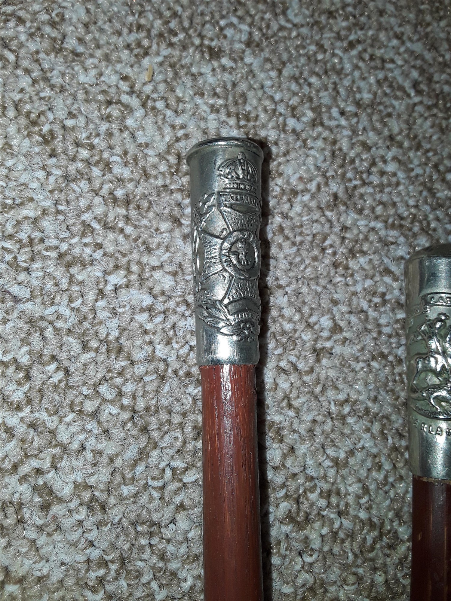 Lot 63 - Four swagger sticks