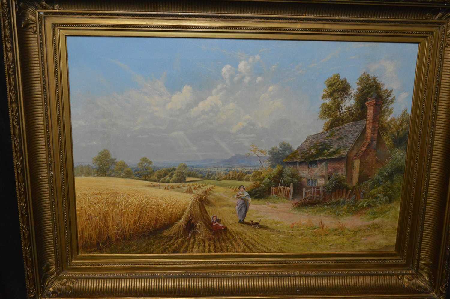Lot 604 - Bonomi Edward Warren oil painting