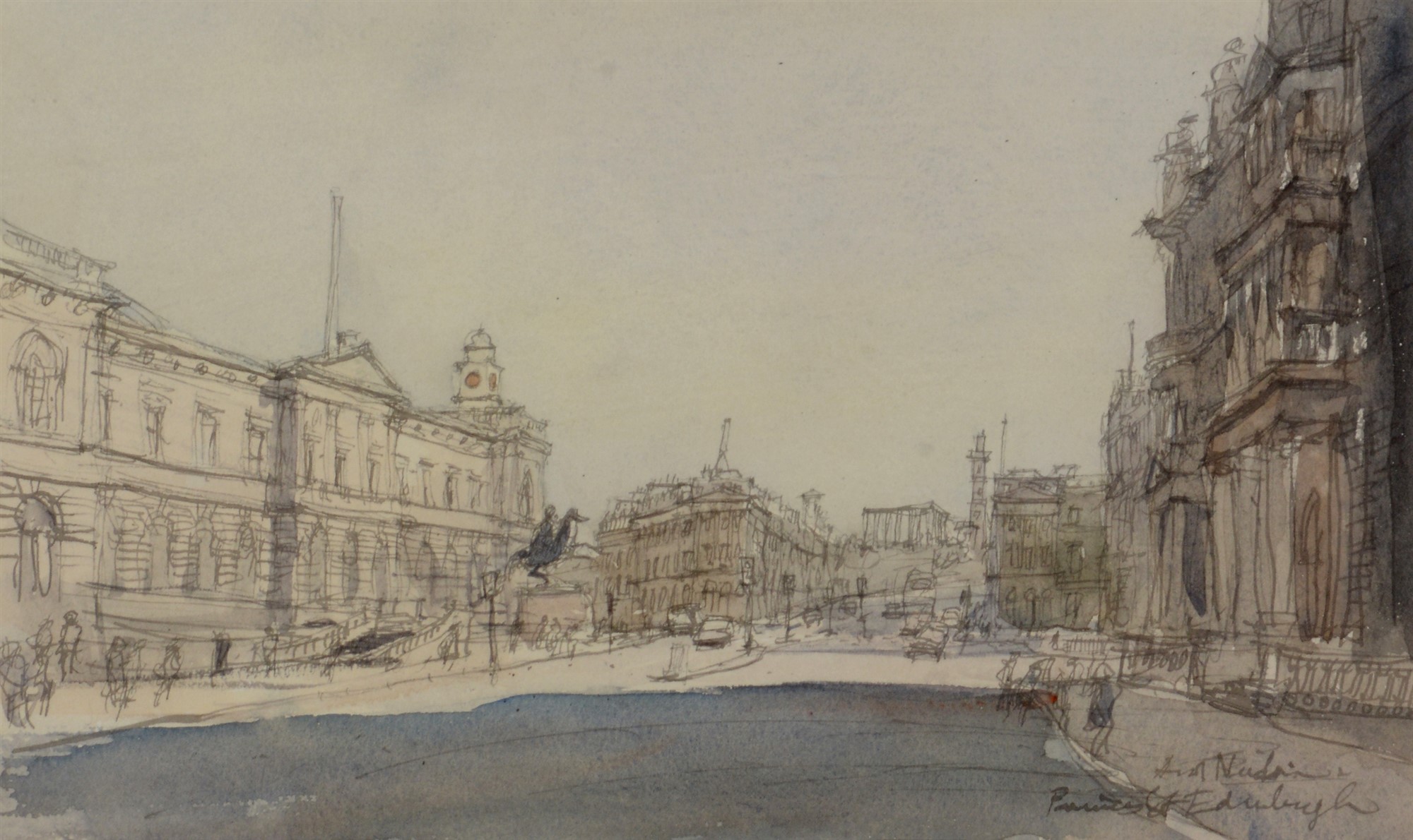 Lot 743 - Andrew P* Neilson - watercolour.