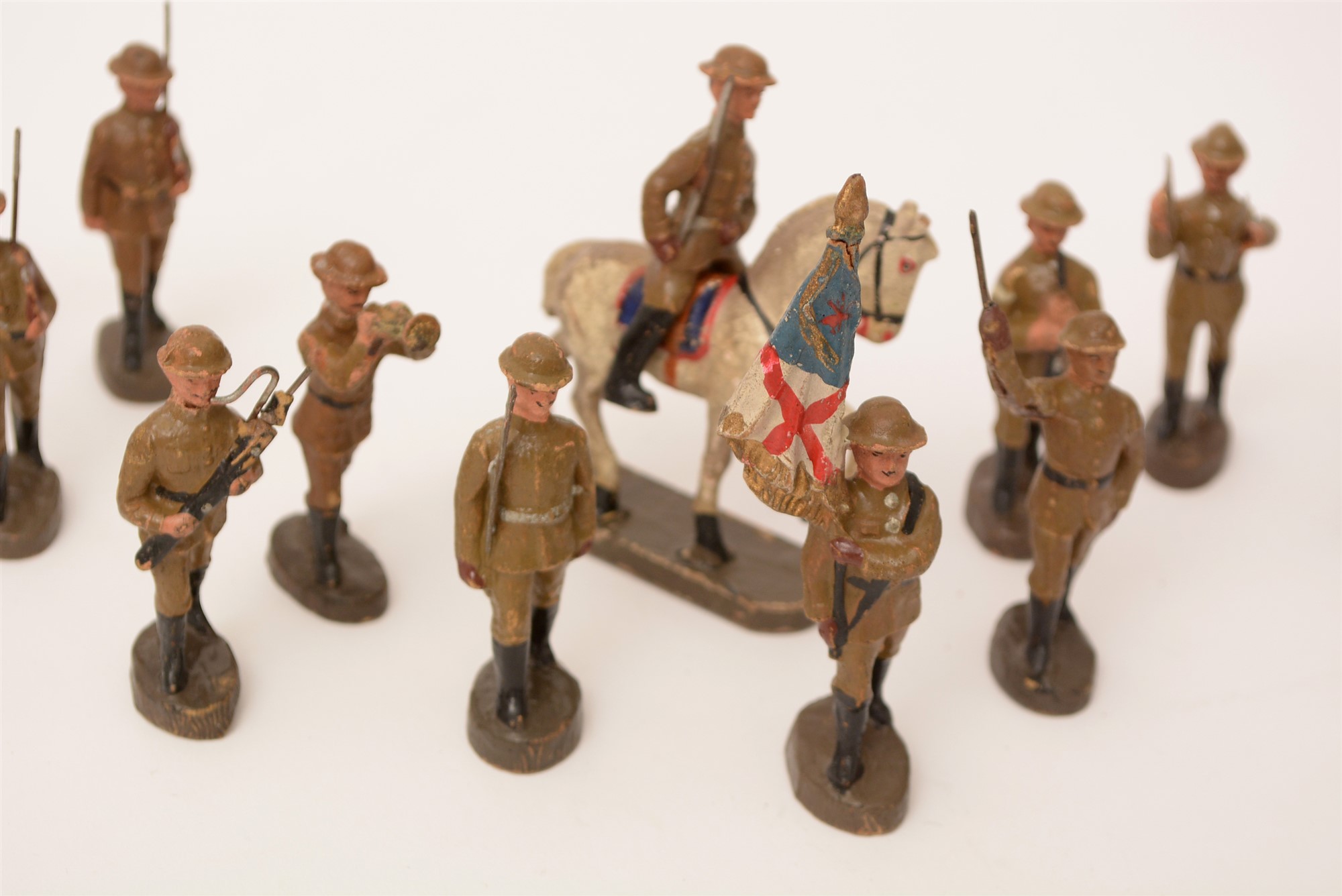 Lot 1212 - Elastolin: composition standard-size toy