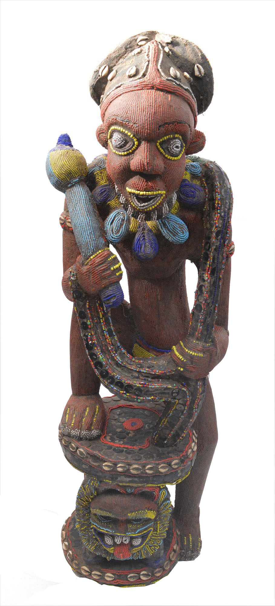 Lot 1532 - Yoruba Juju figure
