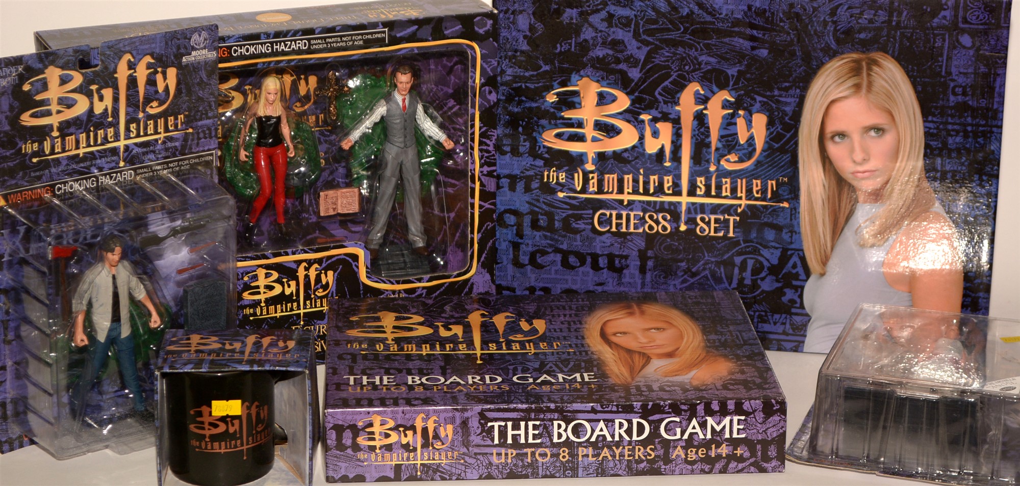 Lot 1242 - Buffy the Vampire Slayer chess set; and