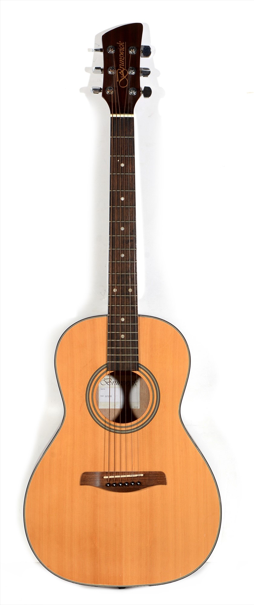 Lot 56 - Brunswick BP200 parlour guitar
