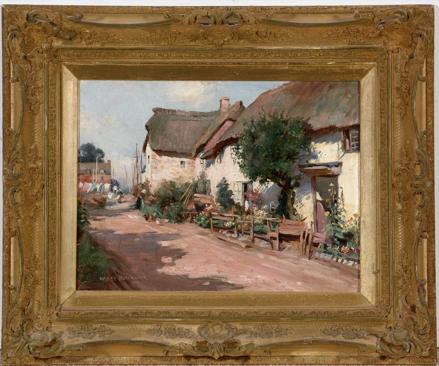 Lot 836 - William Kay Blacklock, ARCA - oil.