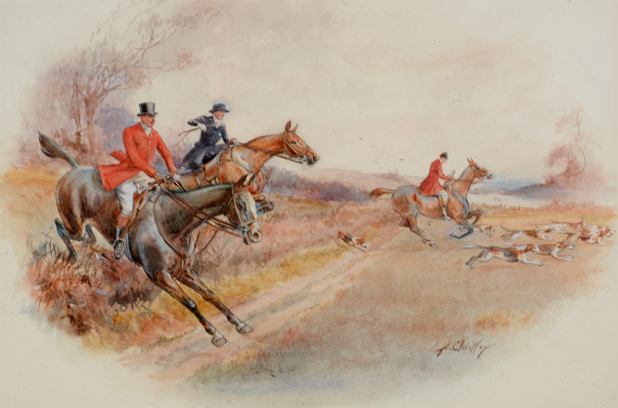 Lot 1099 - Arthur Chidley - watercolours.
