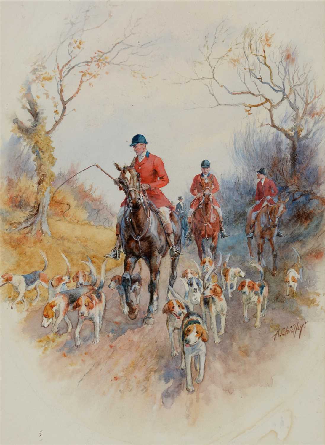 Lot 1099 - Arthur Chidley - watercolours.