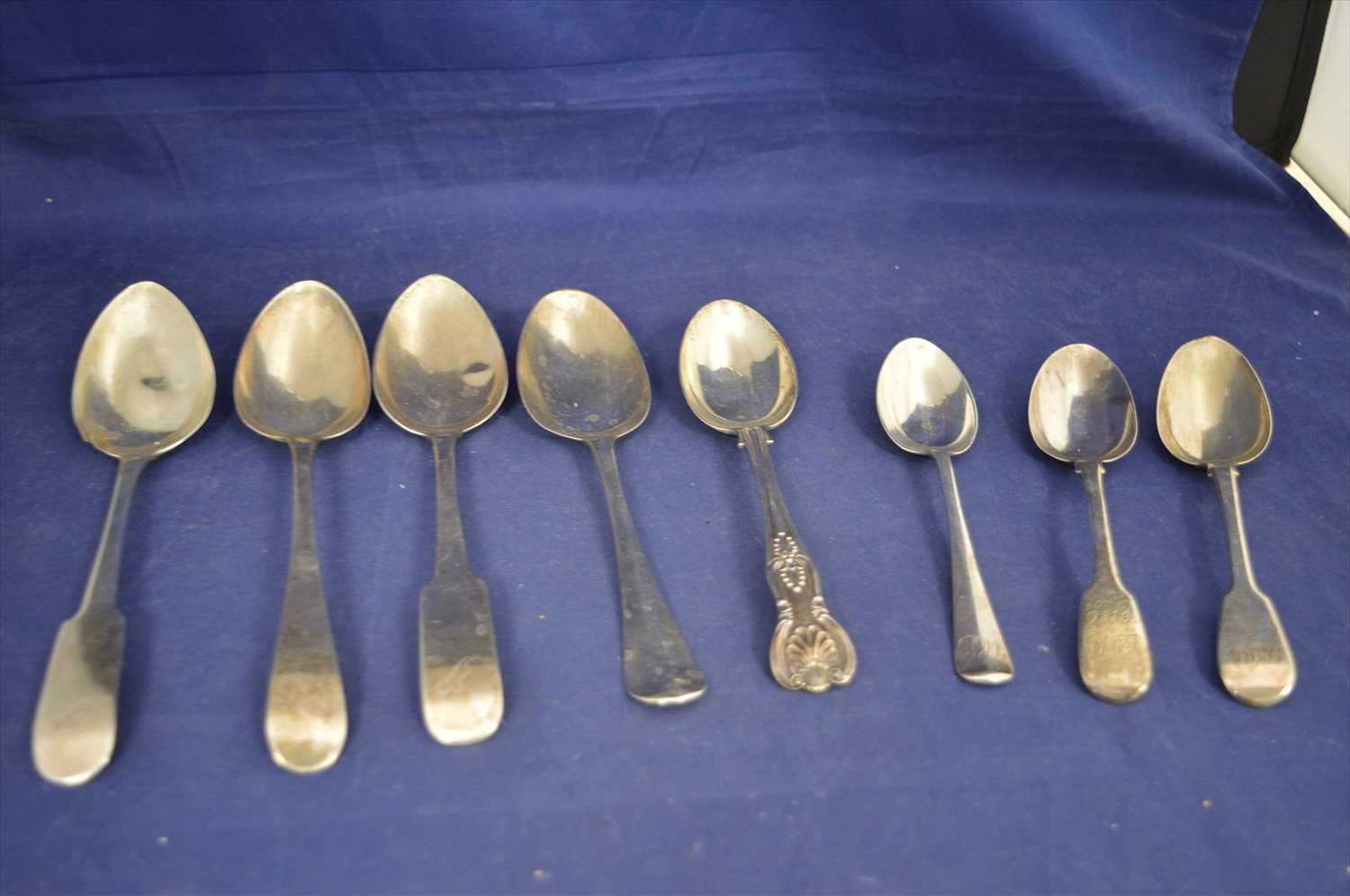 Lot 240 - Silver spoons