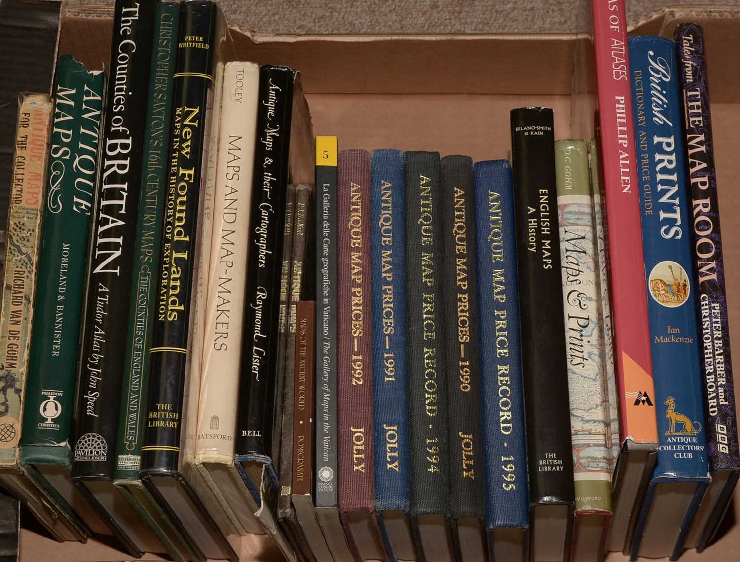 Lot 886 - Antique Maps Books.