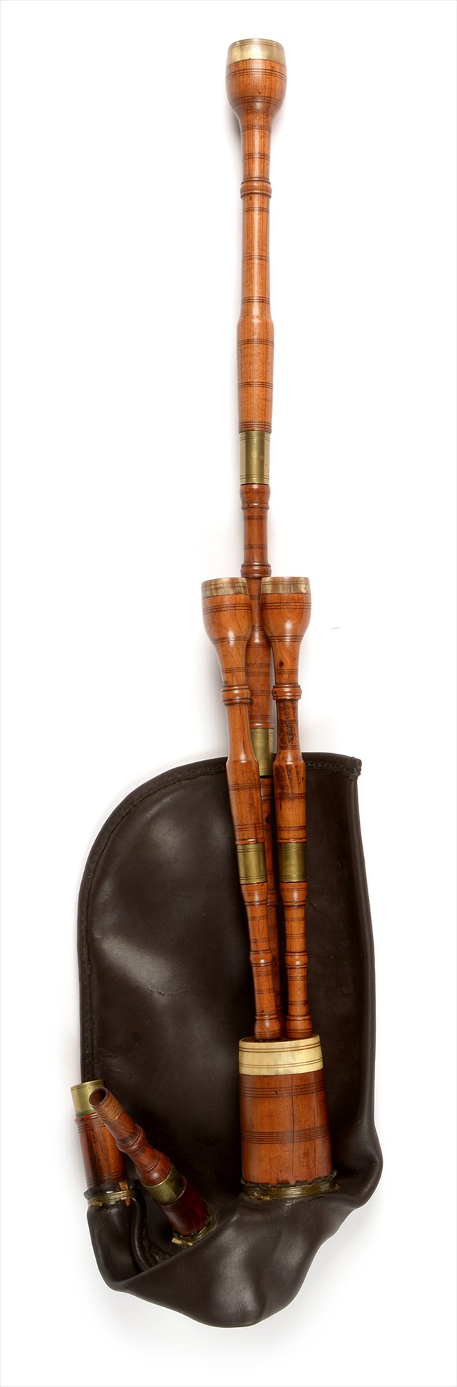 Lot 209 - Set of Scottish Border pipes.
