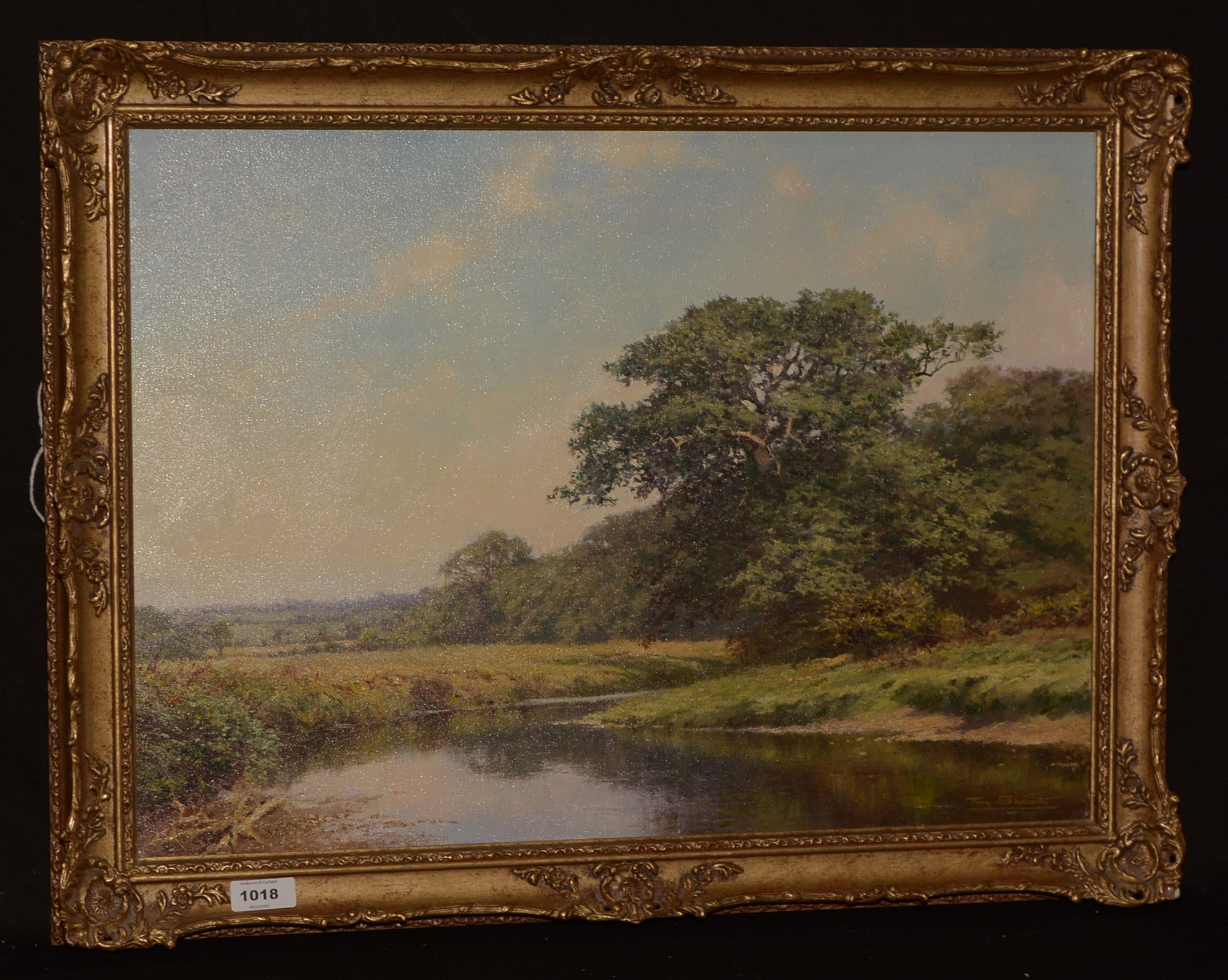 Lot 1018 - Tony Sheath - oil.