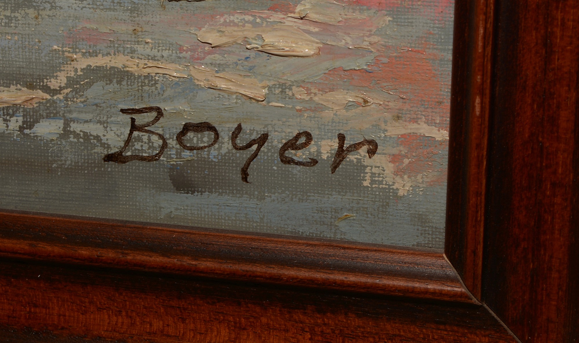 Lot 1102 - * Boyer - oil.
