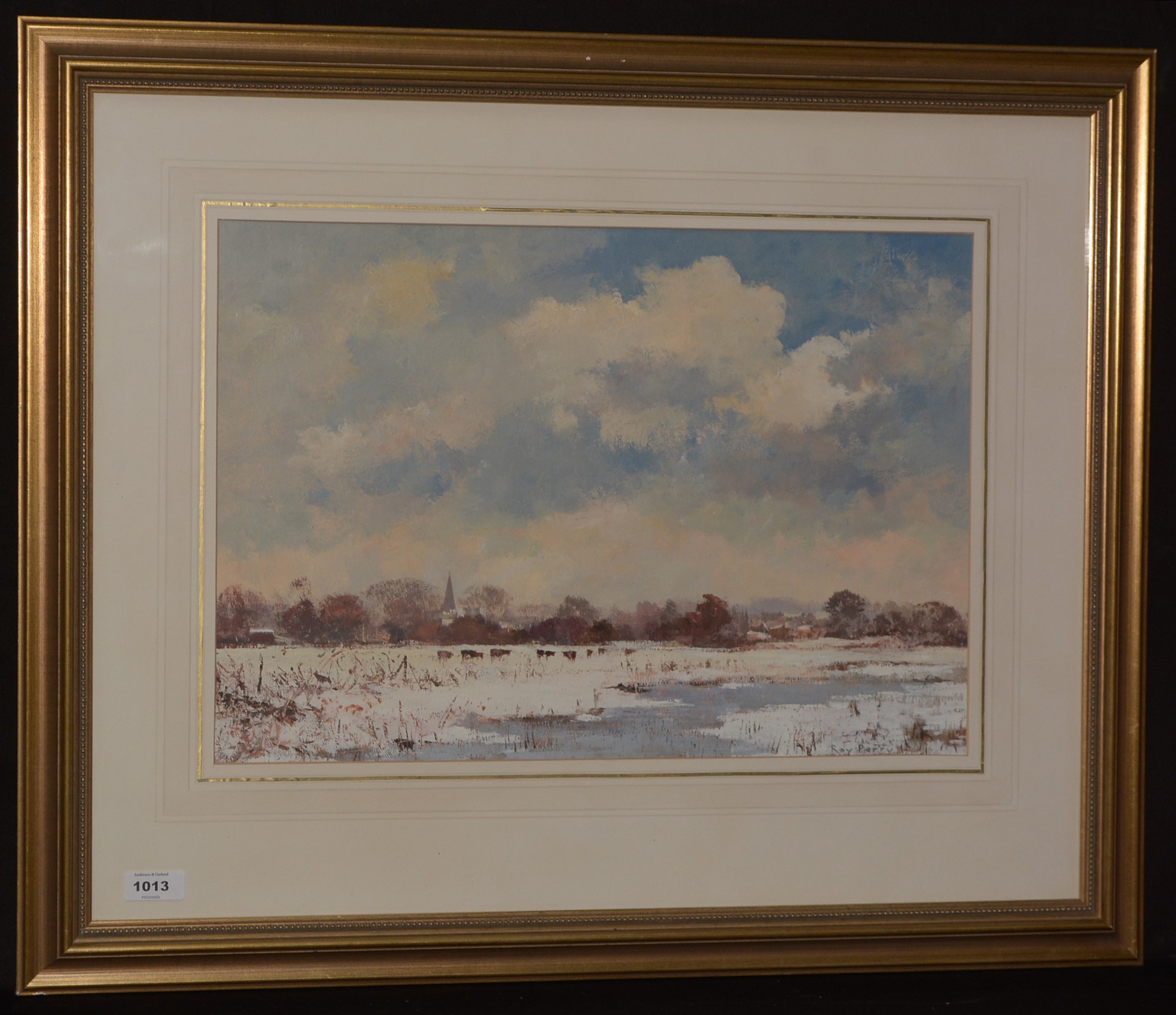 Lot 1013 - Roy Perry - oil.