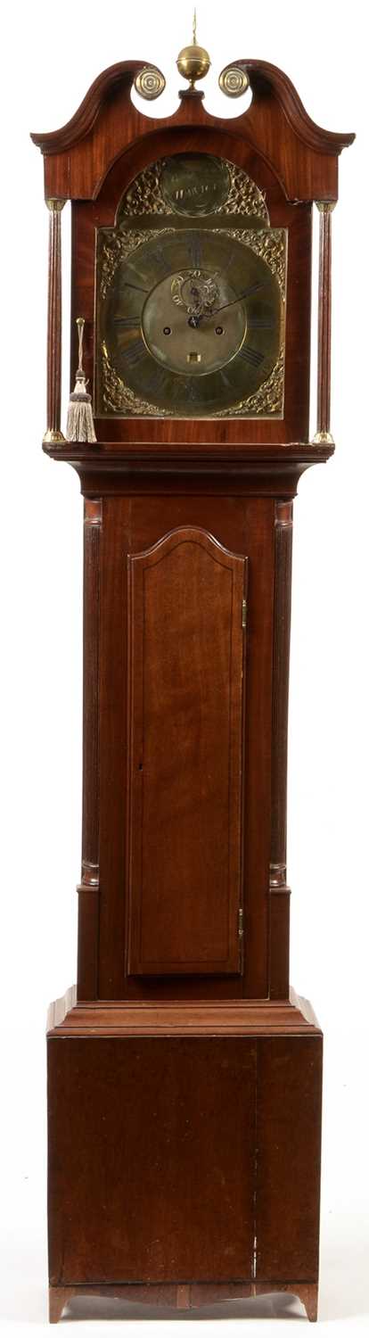 Lot 940 - John Turnbull, Hawick, a mahogany longcase