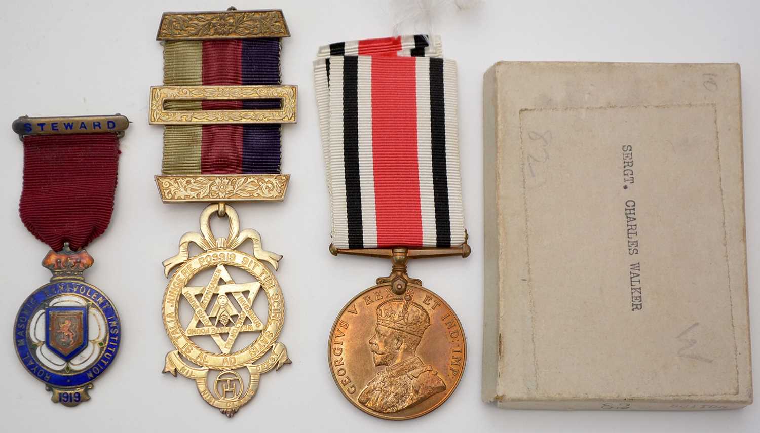Lot 367 - First World War General Service medals and