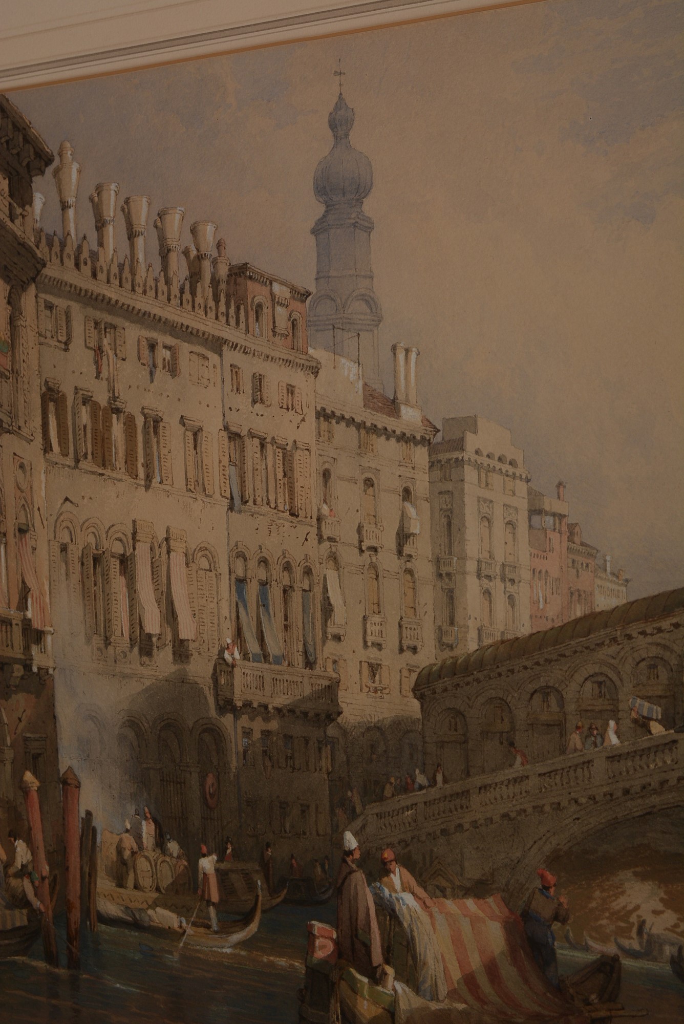 Lot 634 - Attributed to Samuel Prout - watercolour.