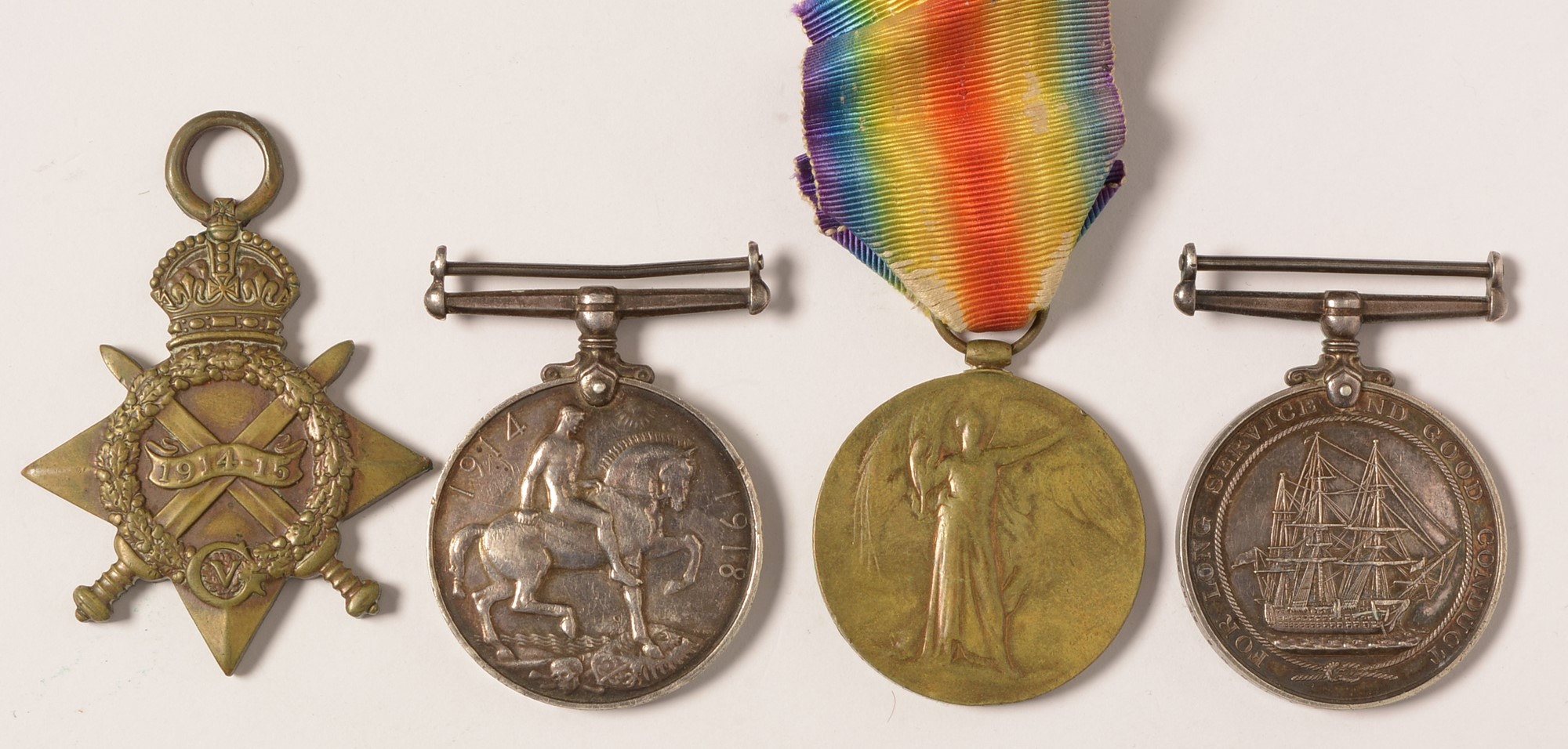 Lot 53 - Royal Navy Long Service and Good Conduct