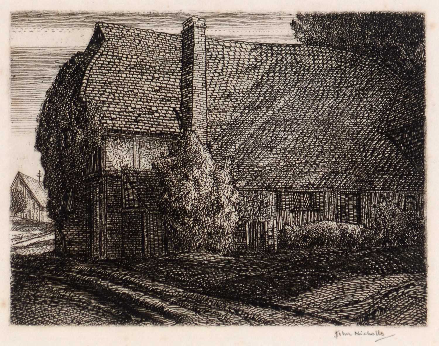 Lot 1306 - John Nicholls - etching.