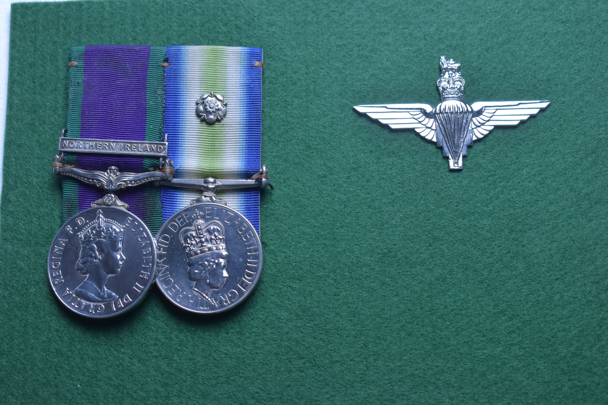 Lot 357 - CSM and South Atlantic medal pair