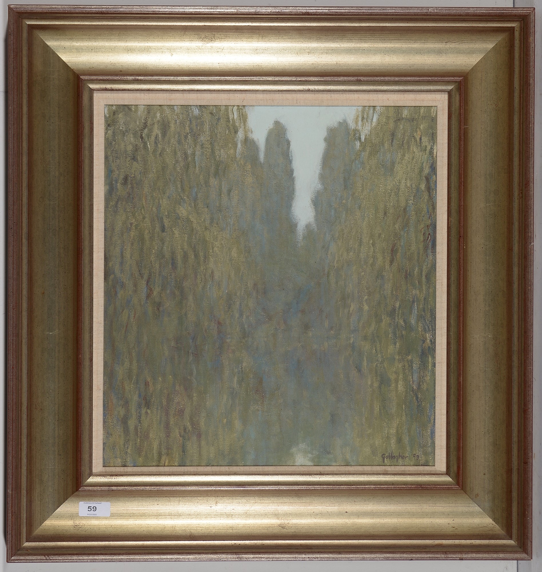 Lot 59 - * Gallagher - oil.