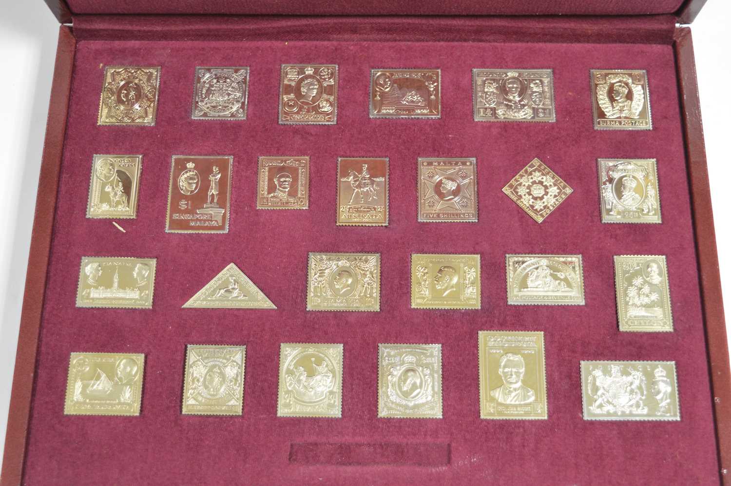 Lot 1567 - The Empire Collection silver ingots