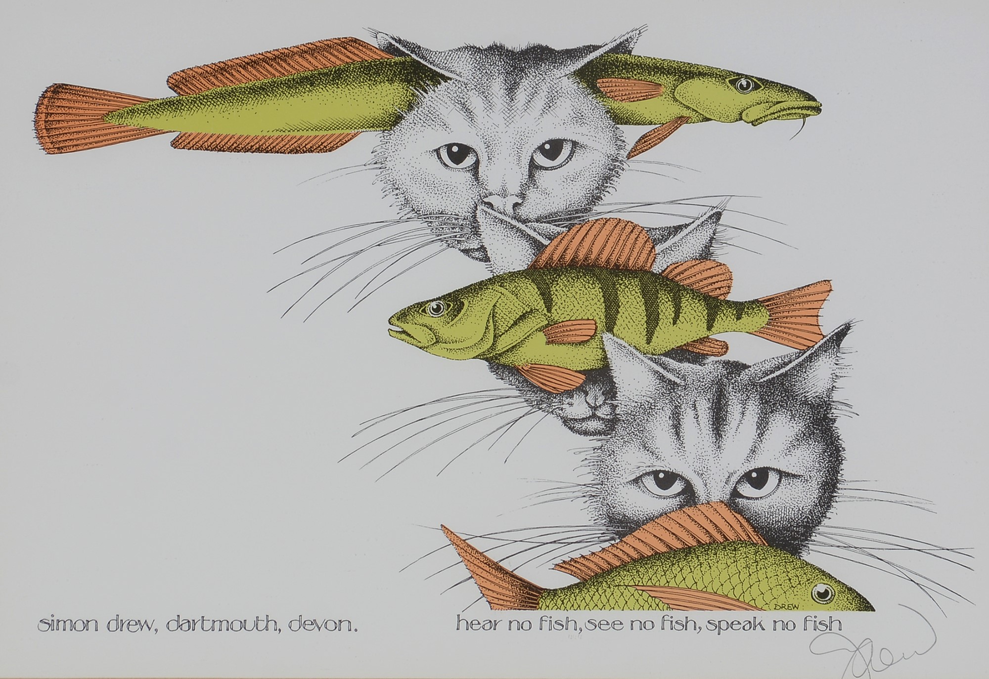 Lot 11 - Simon Drew - three prints.