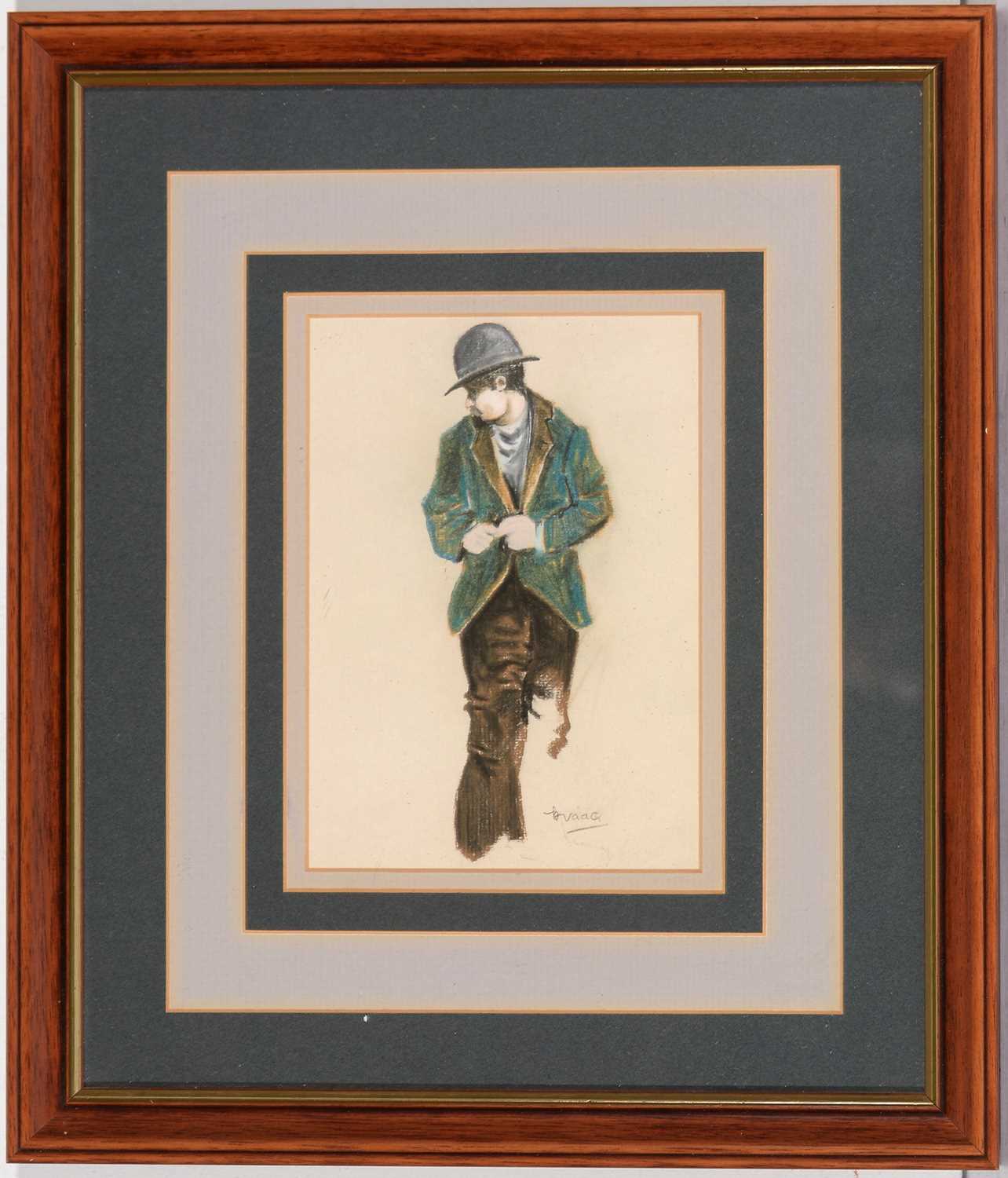 Lot 283 - Braaq (Brian Shields) - watercolour.